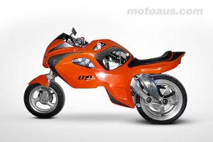 Uno Unicycle to Motorcycle transforming electric bike